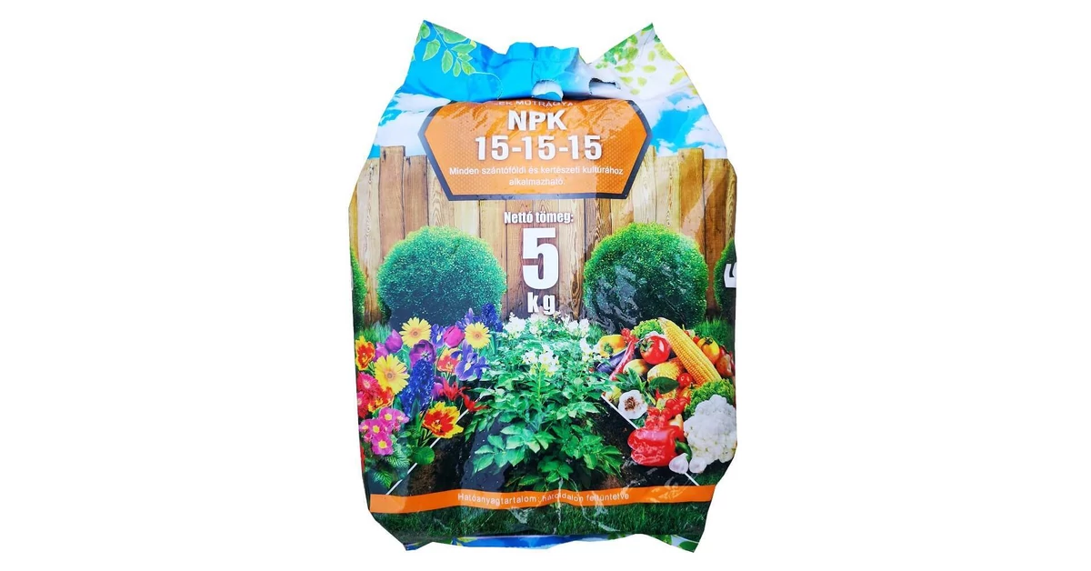 Komplex NPK műtrágya 15-15-15 5 kg