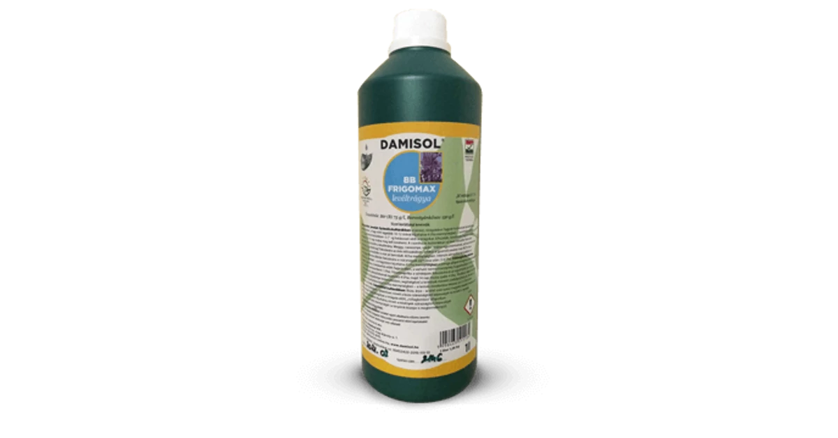 Damisol Gold Borostyánmax, a fagykármérséklő lombtrágya