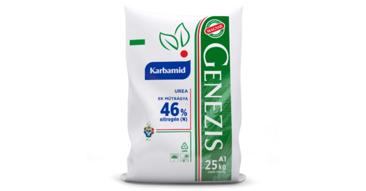Karbamid 46% nitrogén műtrágya 25 kg
