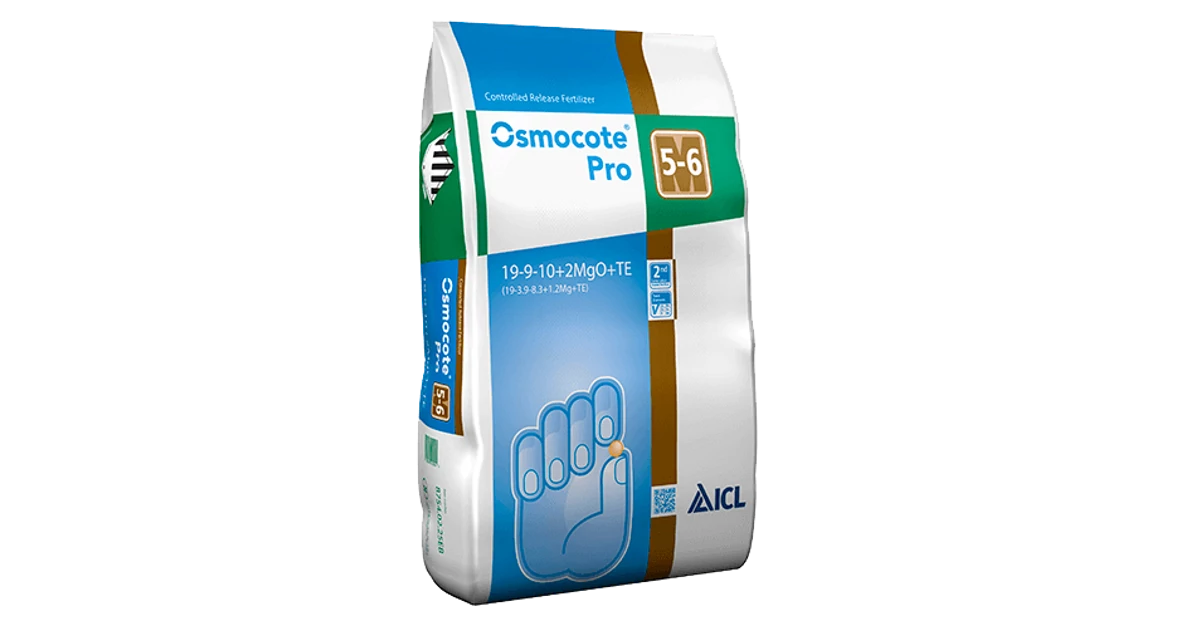 OSMOCOTE Pro 5-6N 19-9-10+2Mg 25 kg