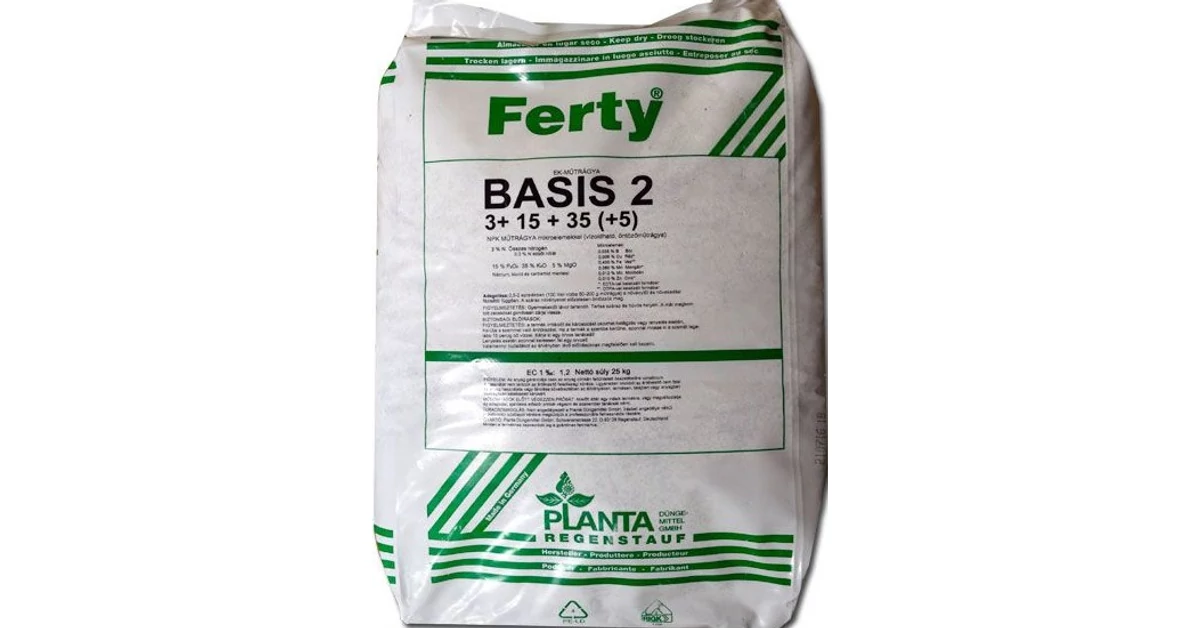 FERTY BASIS 2 S 3-15-35+4Mg+M.e. 25 kg