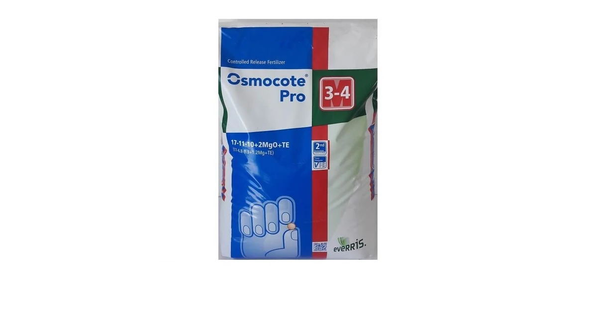 OSMOCOTE Pro 3-4N 17-11-10+2Mg 25 kg