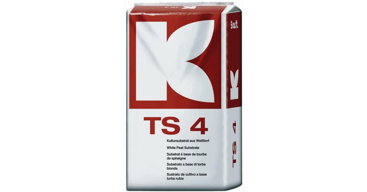 Klasmann TS4 Plus medium + 20 kg agyag minőségi tőzeg 210 liter