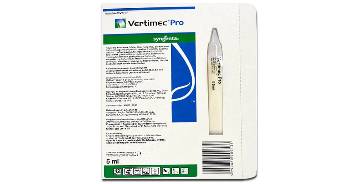 Vertimec Pro 5 ml rovarölő szer