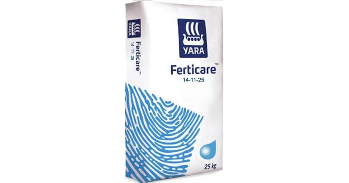 Ferticare 1 14-11-25+M.e. 25 kg, komplex öntöző műtrágya jó áron