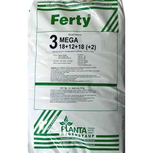 FERTY 3 MEGA 18-12-18+2Mg+M.e. 25 kg