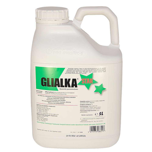 Glialka 5 liter totális gyomirtó szer
