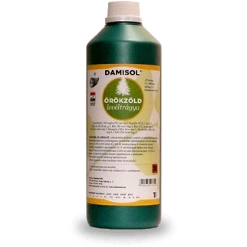 Damisol Örökzöld 1 liter, tápoldat és lombtrágya örökzöldeknek